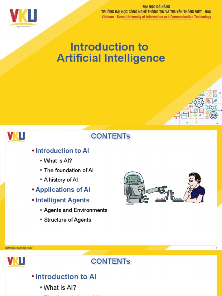 AI.1 - Introduction To AI (1-4) | PDF | Intelligence (AI) & Semantics ...