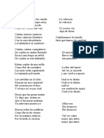 Cancion EL PAJARILLO | PDF