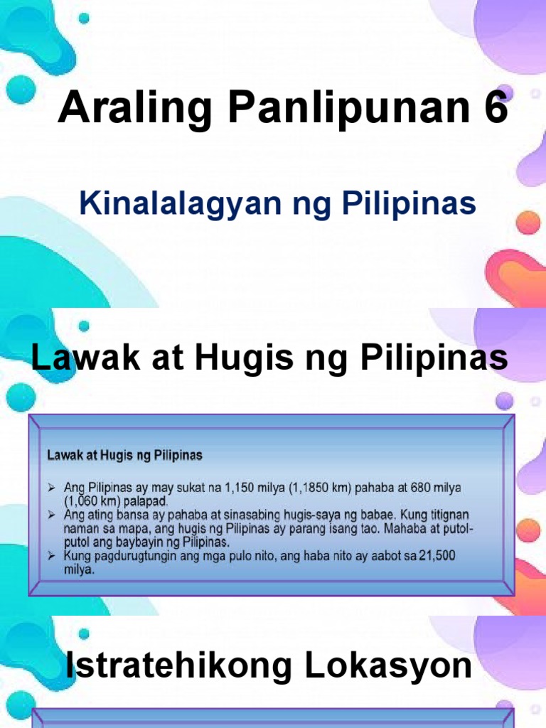 Araling Panlipunan 6 | PDF