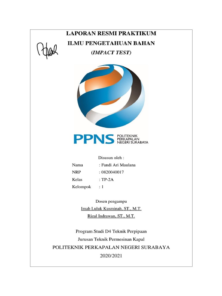 Lapres Impact Kelompok 1 - TP2A | PDF