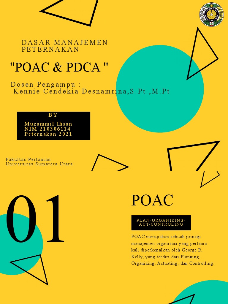 Prinsip Manajemen POAC dalam Bisnis | PDF