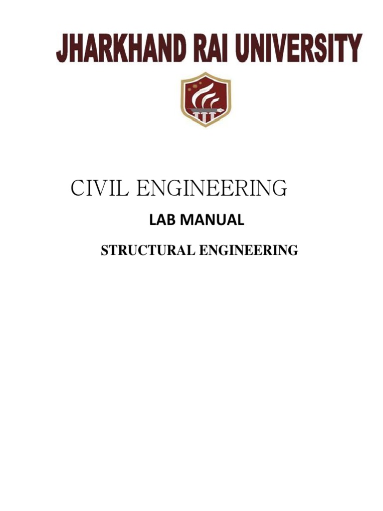 Civil Engineering: Lab Manual | Download Free PDF | Bending | Buckling