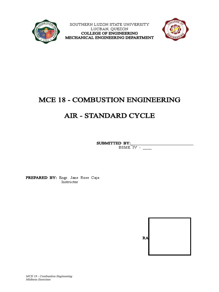 Activity Air Cycle | PDF