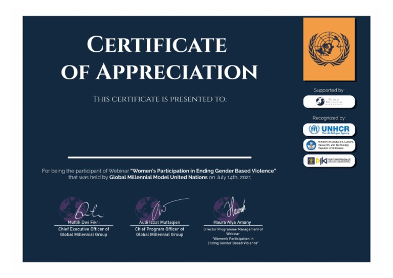 GM MUN 8 Certificate | PDF