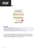 Atomic Habits by James Clear | PDF | Habits | Self Control
