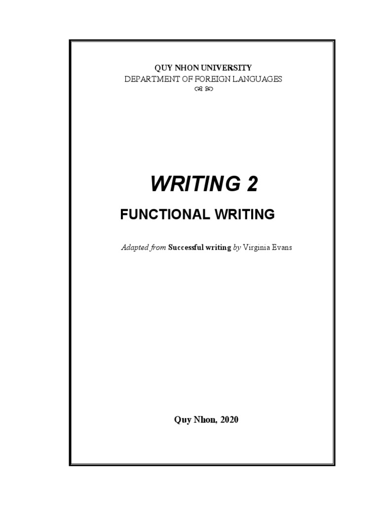 Functional Writing: An Introduction to Letter Writing | PDF | Madam ...