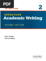Effective Academic Writing 1 | PDF
