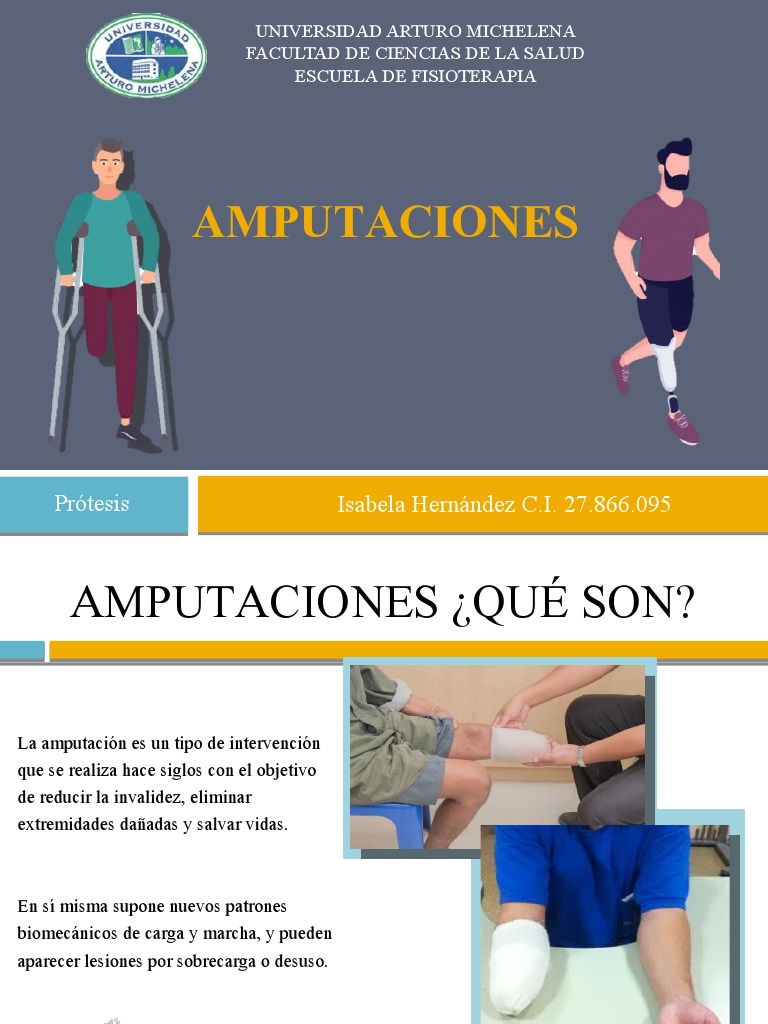 Amputaciones | PDF | Amputación | Rodilla