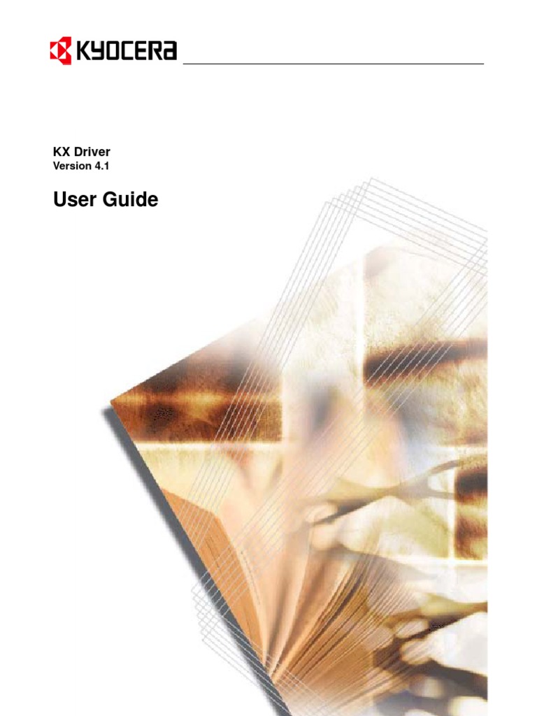 User Guide: KX Driver | PDF | Port (Computer Networking) | Printer ...