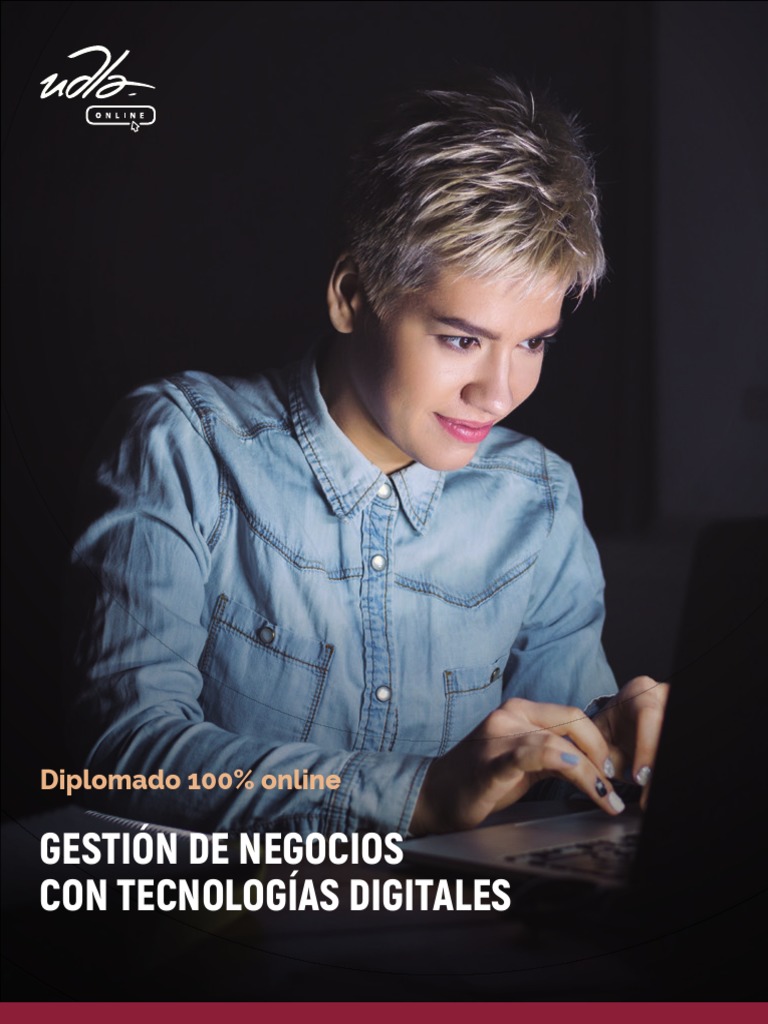 UDLA Brochure Gestion Negocios Tecnologias Digitales | PDF | Comercio ...