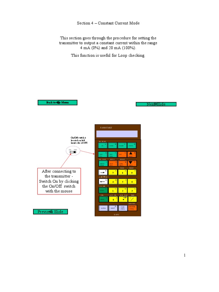 Print Section 4 Yamatake SFC For DSTJ Transmitters | PDF | Computing ...