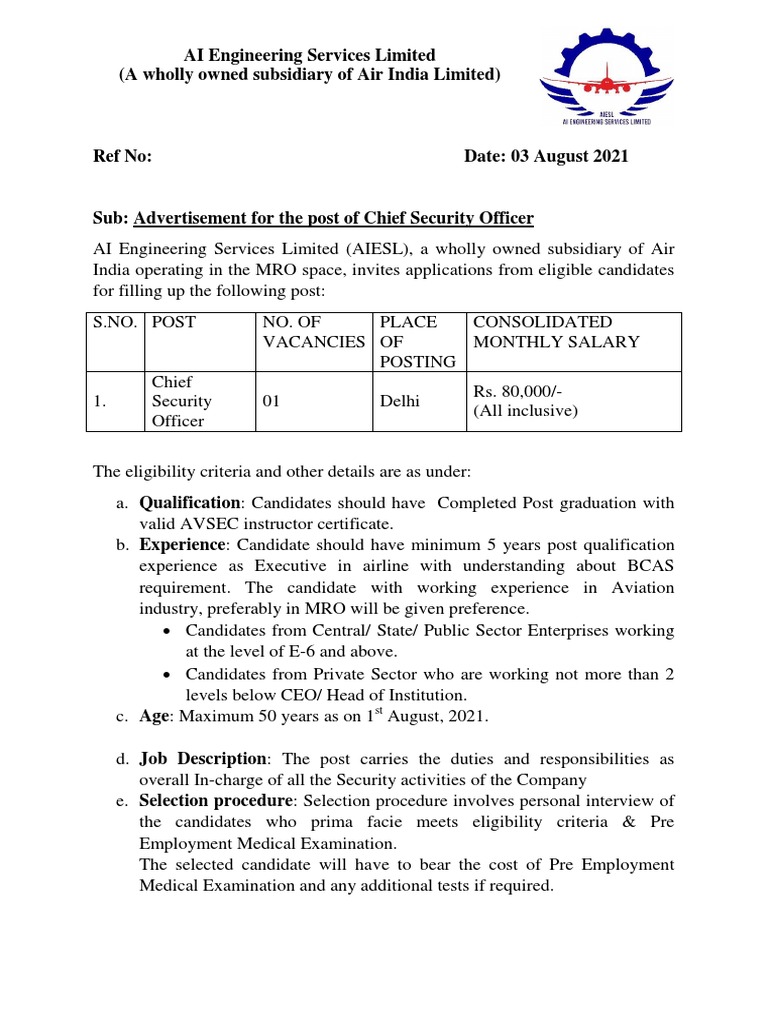 955 1 Notification-for-CSO | PDF | Employment | Security Guard