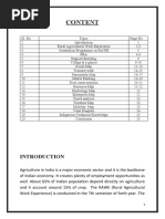 Field Visit Report Sample | PDF | Agriculture | Farms