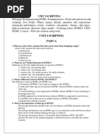 Web Viva Questions & Answers | PDF | Html | Html Element