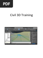 Road Design With AutoCAD Civil 3D | PDF | Auto Cad | Surveying