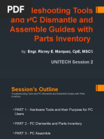 Introduction To PC Assembly and Disassembly | PDF | Personal Computers ...
