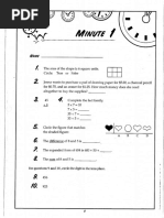 5th Grade Math Minutes 1-50 | PDF