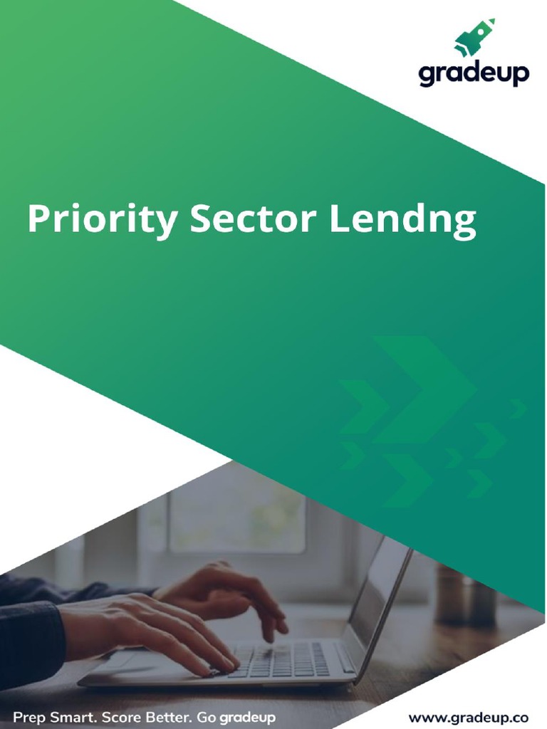 Priority Sector Lending Final 55 | PDF | Loans | Economies