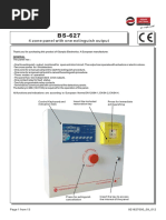 Sigma Basic Manual | PDF | Valve | Power Supply