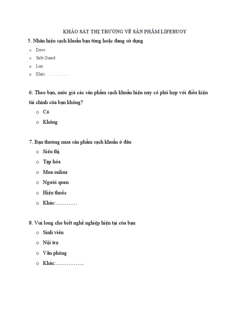 Lifebuoy | PDF