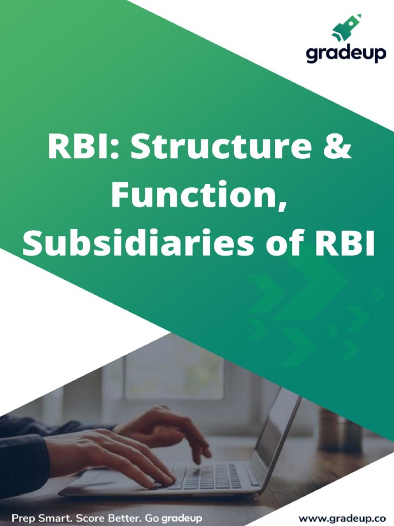Rbi Structure and Function Subsidiaries of Rbi Final 83 | PDF | Reserve ...