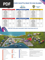 She Shuttle Time Table - PDF 1 | PDF | Bus Transport