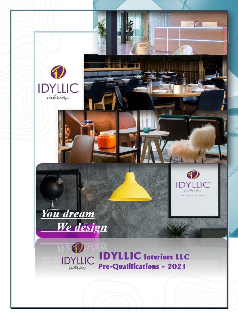 Idyllic Interiors LLC Pre-Qualifications 2021 | PDF | Occupational ...