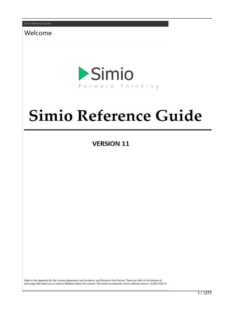 Simio Reference Guide | Download Free PDF | Window (Computing) | Graphics Processing Unit