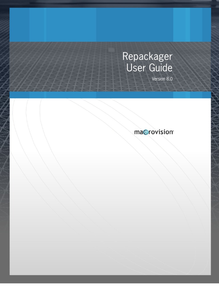 Re Packager User Guide | PDF | Expert | Software