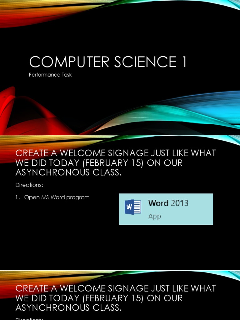 Computer Science 1 PT | PDF