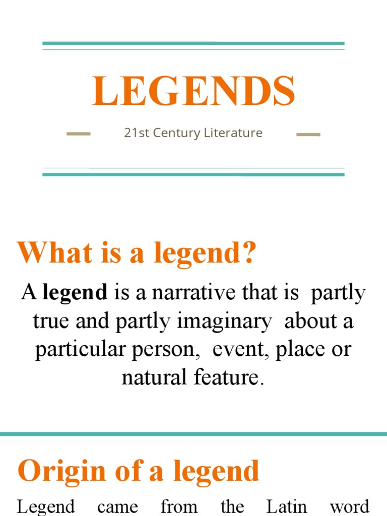 Presentation No. 1 - LEGENDS | PDF