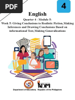 English4 q3 Mod4 Main Idea Key Sentences and Supporting Details | PDF ...