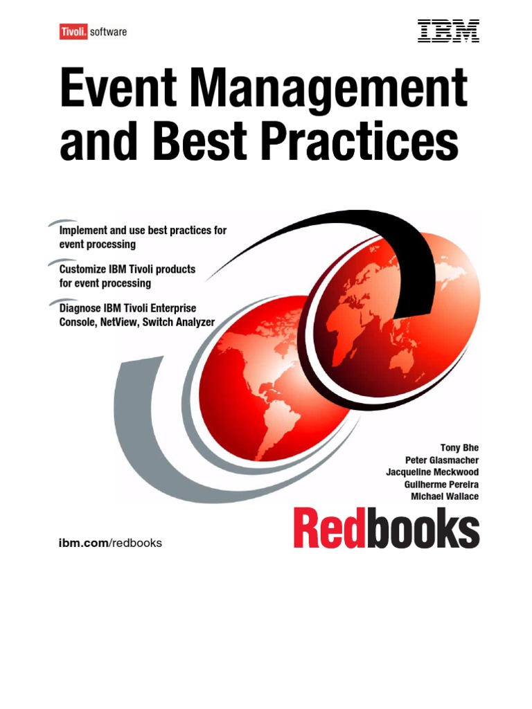 IBM Event Management Best Practices | PDF | Application Software ...