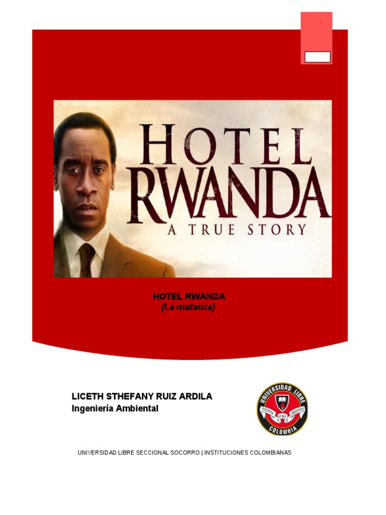 Hotel Rwanda | PDF | Tutsi | Ruanda