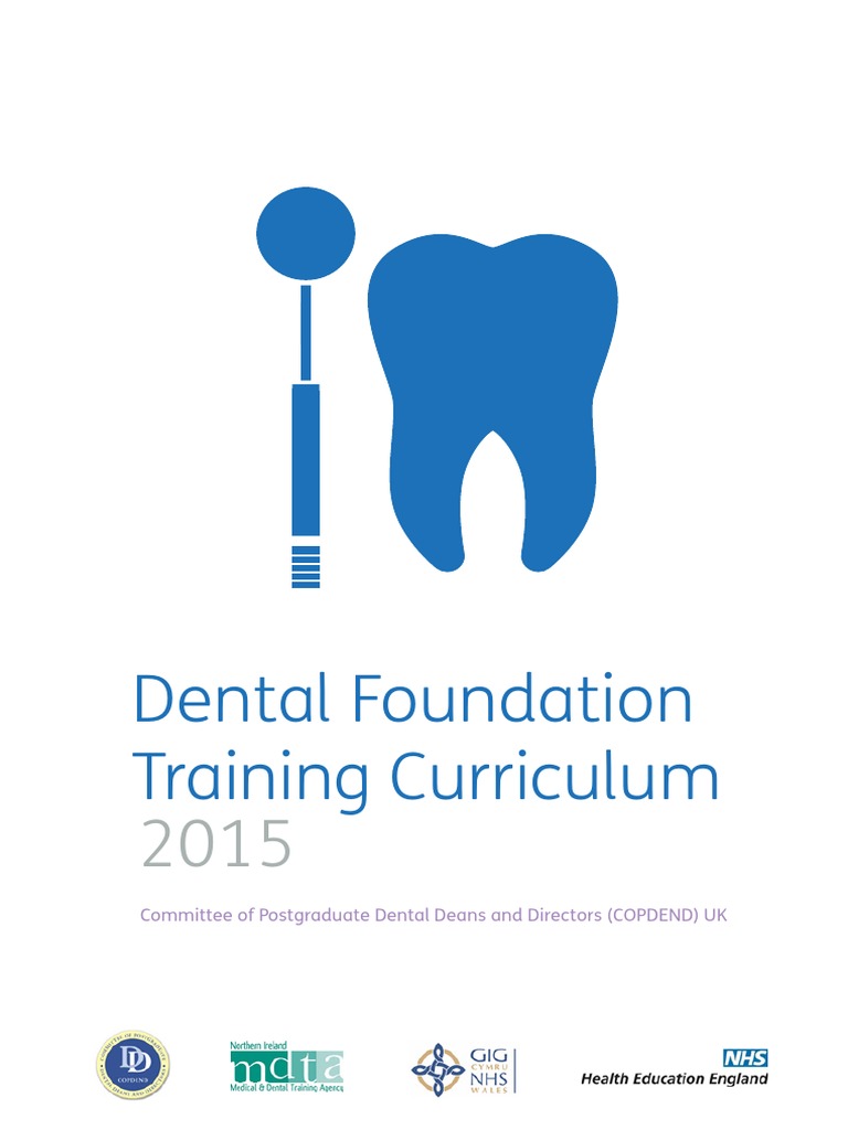 Dental Foundation Training Curriculum 2016 | PDF | Periodontology ...