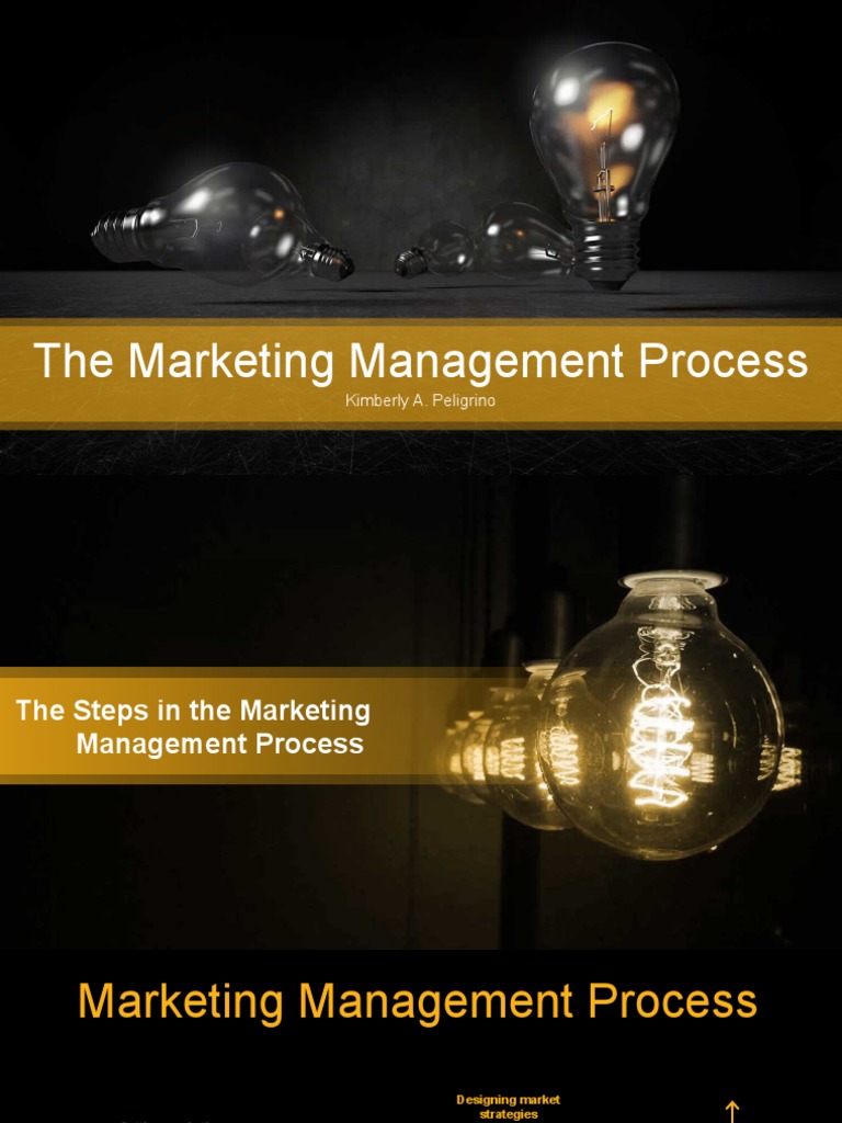 Marketing Management Process Steps | PDF | Marketing | Market Analysis