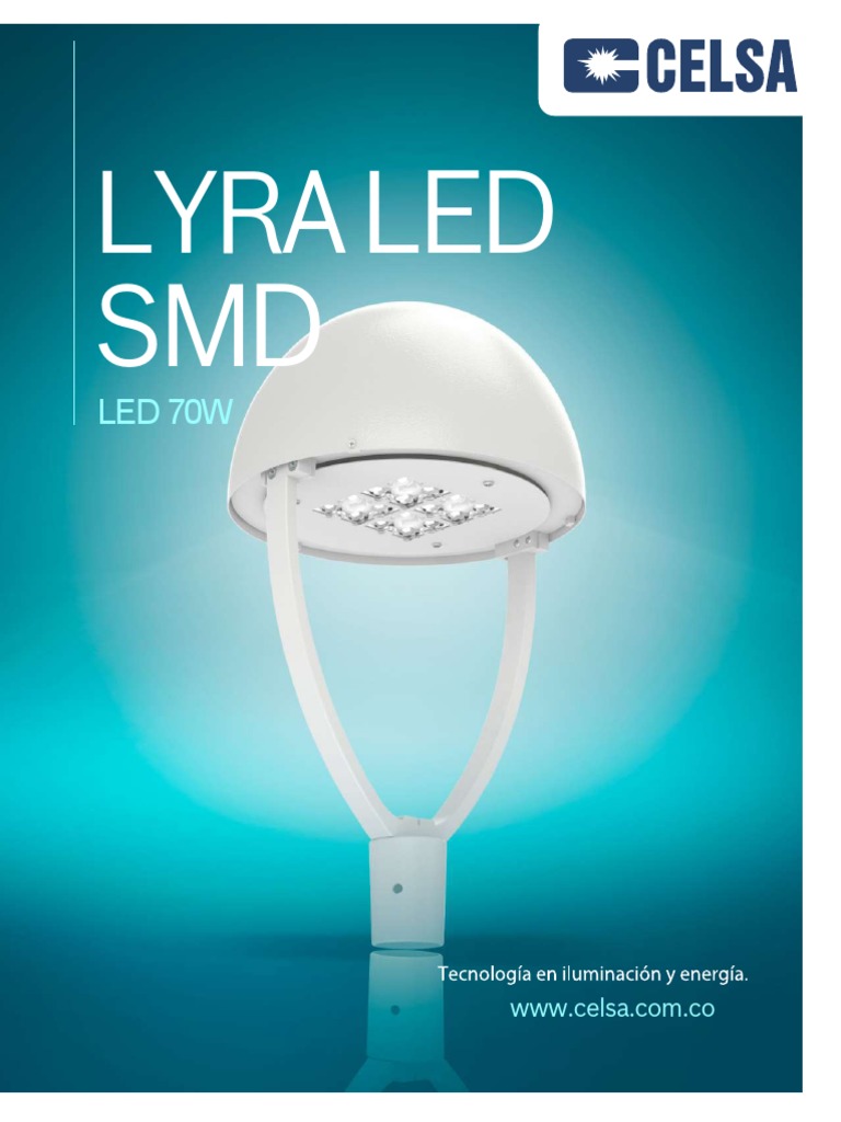 Lyra LED SMD 70W: Eficiencia y Durabilidad | PDF | Diodo emisor de luz ...