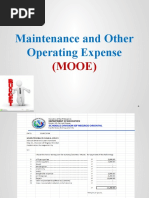 MOOE Utilization Guidelines for Schools | PDF | Receipt | Expense