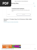 Generic Keys For Windows 11 | PDF