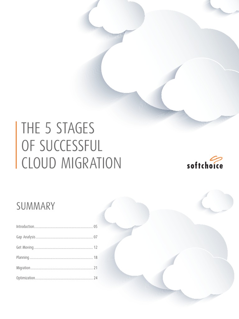 Five Stages of Cloud Adoption Guide | PDF | Cloud Computing | Automation