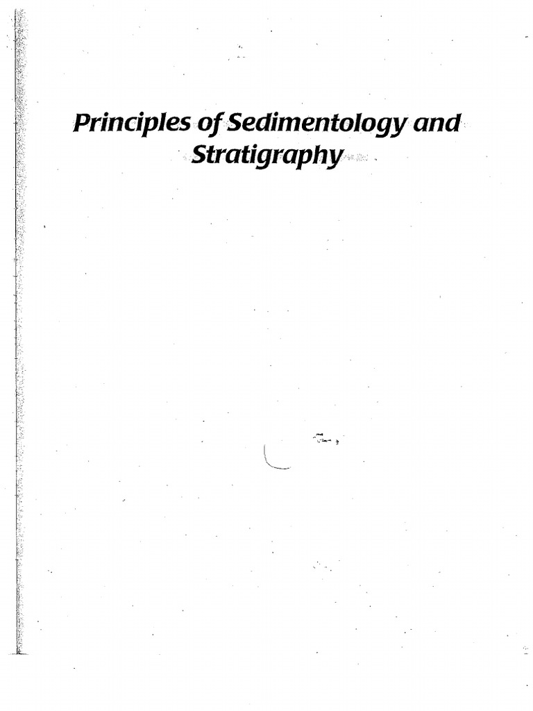 Sam Boggs, JR (2006) - Principles of Sedimentology - Stratigraphy | PDF
