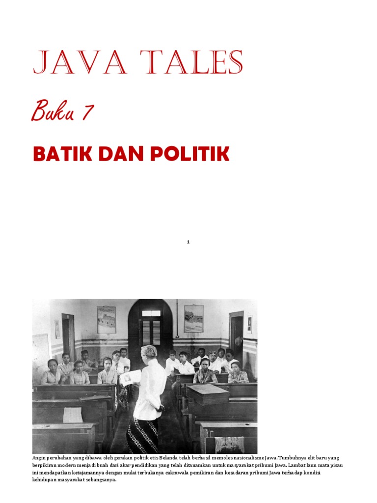 Buku 7 - Batik Dan Politik | PDF
