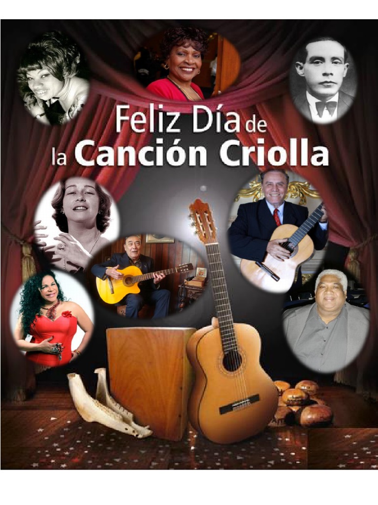 Feliz Día de La Canción Criolla | PDF