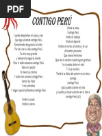 Letra Con Tigo Peru - 032112 | PDF