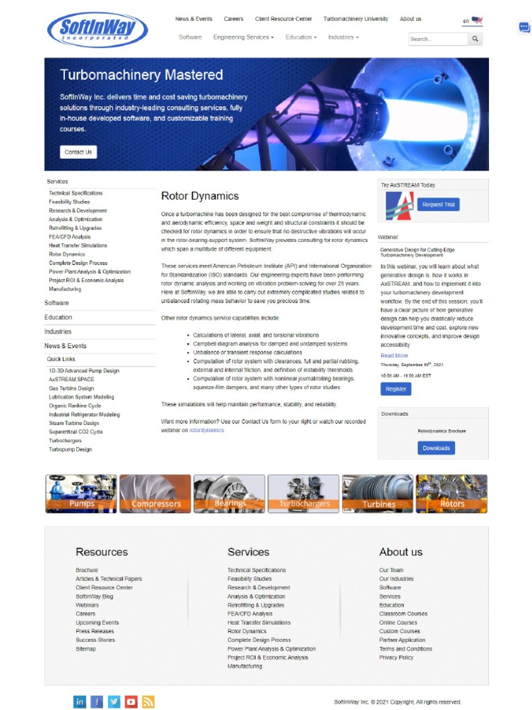 Rotor Dynamics Analysis | PDF