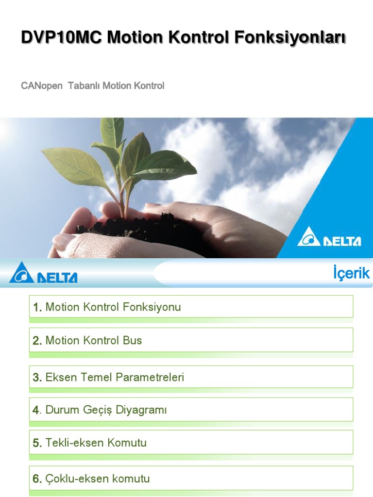 3-DVP10MC Motion Kontrol Fonksiyonları - v01 | PDF