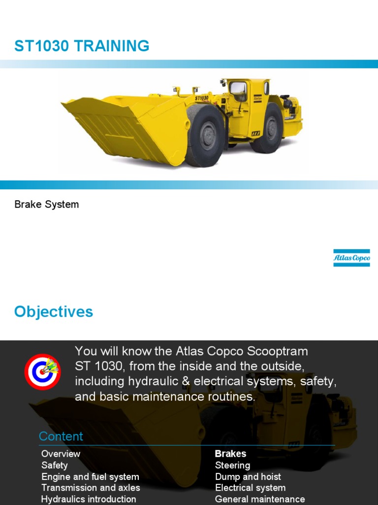 06 ST1030 Brake System | PDF | Brake | Valve