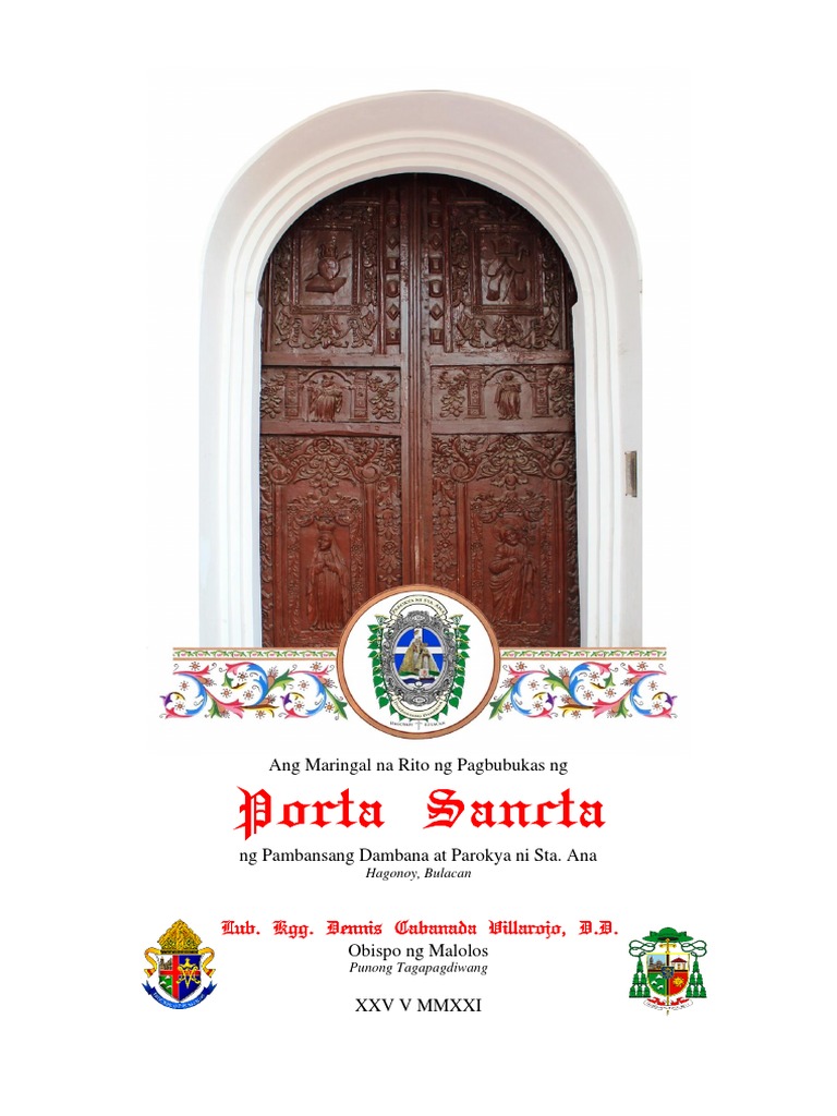 2021 - Pagbubukas NG Porta Sancta - R1 | PDF