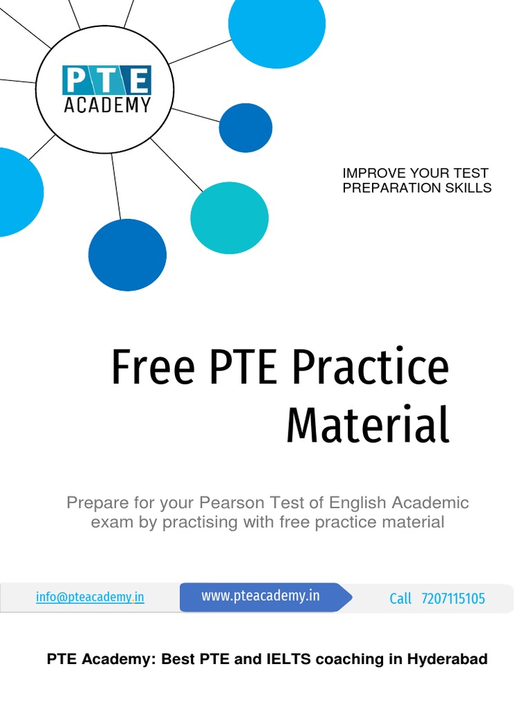 PTE Practice Material | PDF