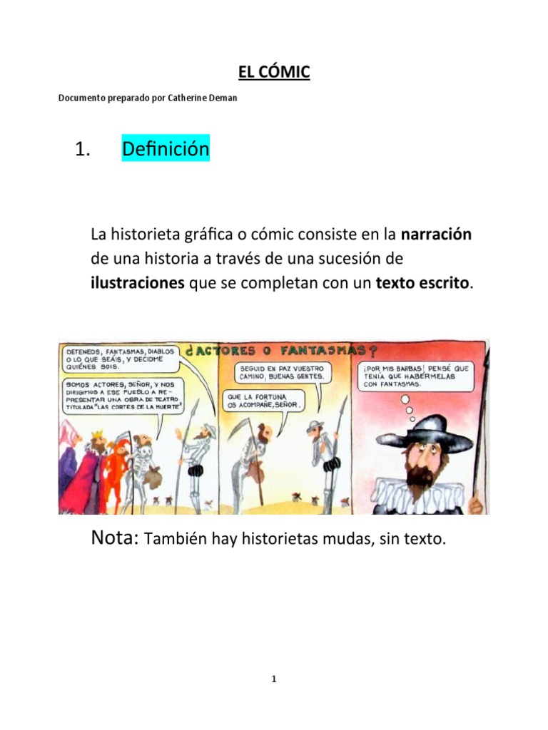 El Comic Present | PDF | Cómics